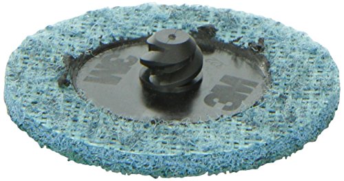 3M 07515 7515 Scotch-Brite Roloc Surface Conditioning Disc, Blue, 2 in, Very Fine