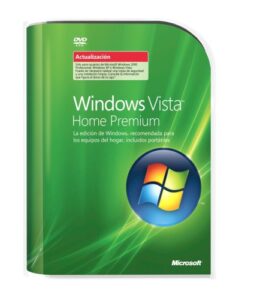 microsoft windows vista home premium spanish upgrade [dvd] [old version]