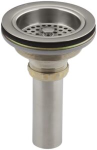 duostrainer k-8801-vs sink strainer, 1.5, vibrant stainless