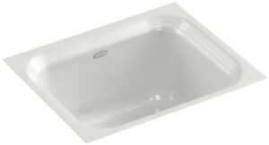 kohler k-6589-u-ff northland undercounter entertainment sink, sea salt