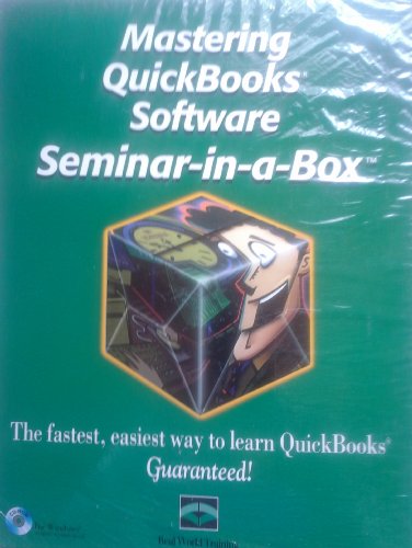 Mastering Quickbooks Software Seminar - in - a - box