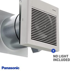 Panasonic FV-08WQ1 WhisperWall Bathroom Fan - Thru-the-Wall Ventilation Fan - 70 CFM