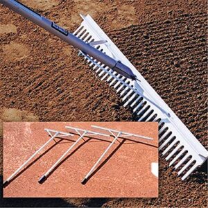 aluminum maintenance rake, 36-inch