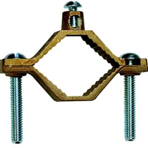 Sigma Electric ProConnex 41311 Ground Clamp 1-1/4 to 2-Inch, 1-Pack, Bronze