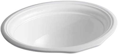 KOHLER K-2336-0 Devonshire Undercounter Bathroom Sink, White