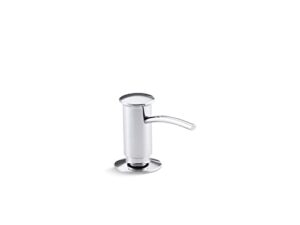 kohler 1895-c-cp contemporary lotion, kitchen sink soap dispenser, polished chrome