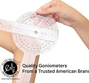 EMI Plastic 12" Goniometer 360 Degree ISOM