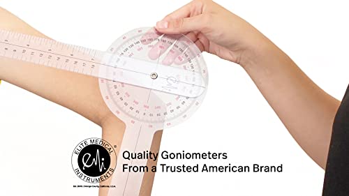 EMI Plastic 12" Goniometer 360 Degree ISOM