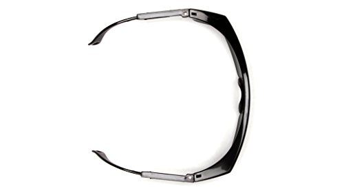 Pyramex Integra Safety Eyewear, 5.0 Ir Filter Lens With Black Frame