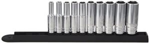 gearwrench 10 pc. 1/4" drive 6 pt. deep socket set, sae - 80305