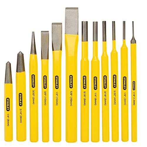 Stanley 16-299 12 Piece Punch & Chisel Kit