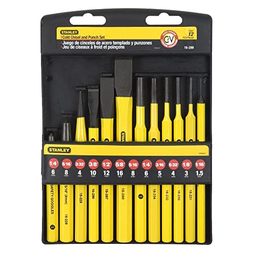 Stanley 16-299 12 Piece Punch & Chisel Kit