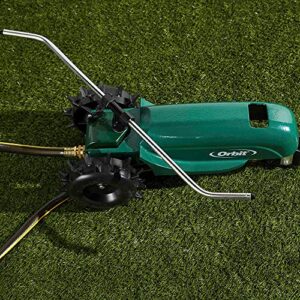 Orbit Traveling Sprinkler for Lawn & Yard Watering