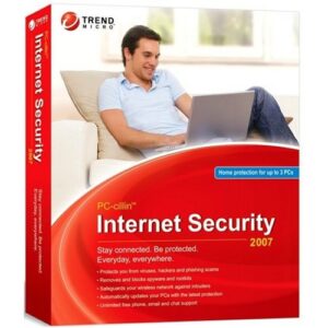 trend micro pc-cillin internet security 2007 - 3 user [old version]