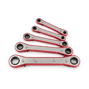 tekton 2210 ratchet box end wrench set, metric, 5-piece [older model]