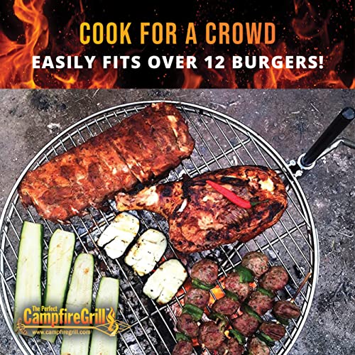 The Perfect CampfireGrill, Pioneer, 18-Inch Diameter