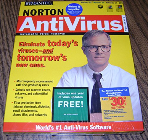 Norton Antivirus Version 4.0 for Windows Nt