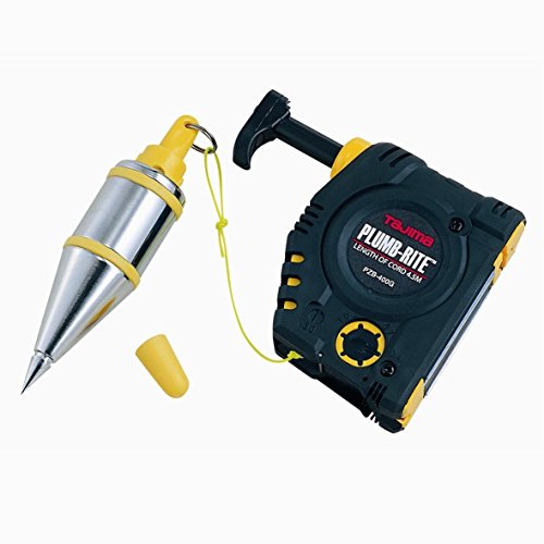 Tajima PZB-400G Plumb-Rite Elastomer-wrapped Plumb Bob Setter with 14-Ounce Bob