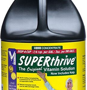 SUPERthrive VI30179 Plant Vitamin Solution, 1 Gallon, clear