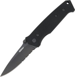 timberline 1221 signature knife series, medium, combo edge