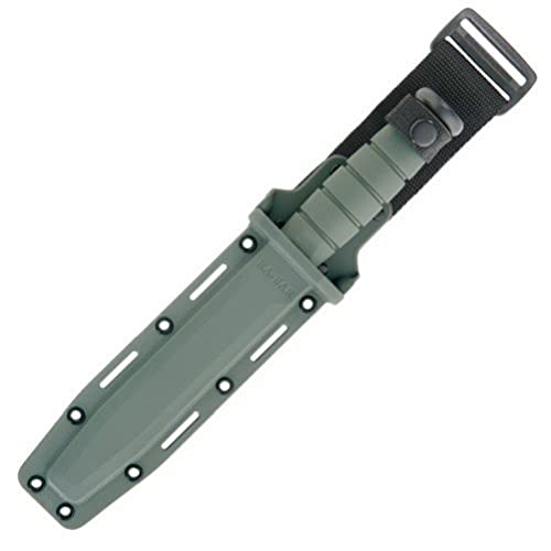 Ka-Bar Hard Sheath, Foliage Green, 7-Inch/Large