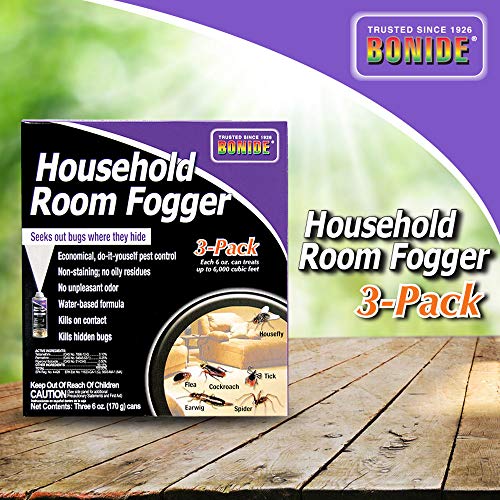 Bonide (BND683) - Household Room Fogger, Insecticide/Pesticide Fog (3 pack)