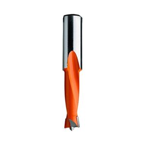 cmt 310.080.12 dowel drill, 8mm (5/16-inch) diameter, 10x27mm shank, left-hand rotation