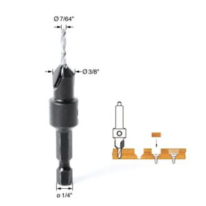 Timberline - Quick Countersink 7/64 Diametermeter (608-114)