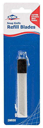 Alvin, SNR80, Small Snap Blade Refill - Pack of 10