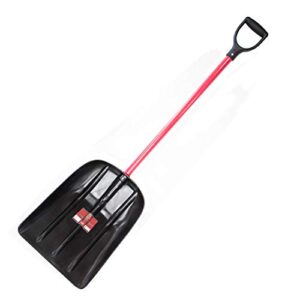 bully tools 92400 snow/grain shovel. fiberglass dgrip handle.