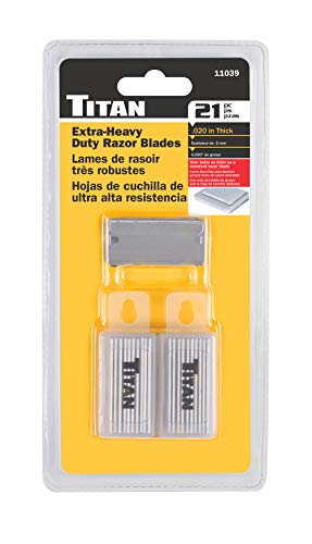 Titan Tools - 20 Piece Extra-Heavy Duty #20 Razor Blades (11039)