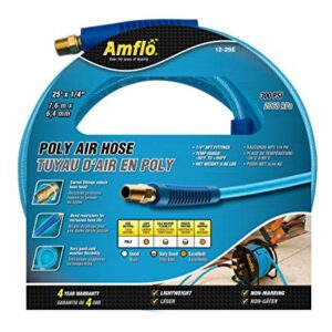 Amflo 12-25E 1/4" x 25' Poly Air Hose