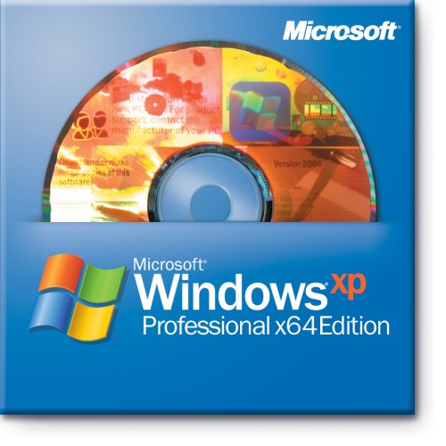 Microsoft Windows XP Pro x64 Edition SP2C for System Builders - 3 pack [Old Version]