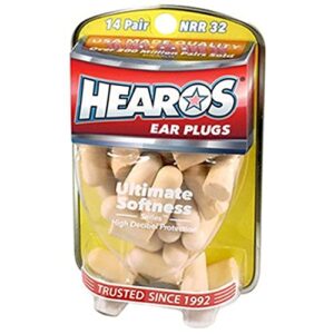 hearos ultimate softness series ear plugs, 14 pair