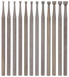 12 piece round cup burs set