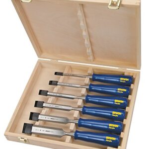 IRWIN Marples Chisel Set for Woodworking, 6-Piece (M444SB6N)