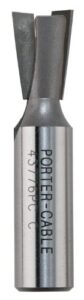 porter-cable router bit, 7 degree, carbide-tipped, dovetail, 17/32-inch (43776pc)