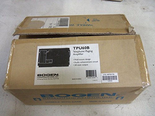 Bogen Communications TPU60B - Telephone Paging Amplifier (60W)