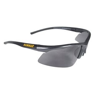 dewalt dpg51-2c radius smoke 10 base curve lens protective safety glasses,blacks