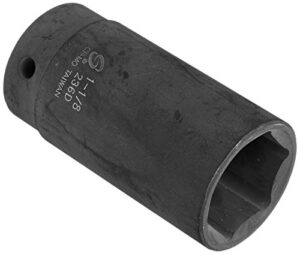 sunex 236d 1/2" drive deep impact socket - 1-1/8"