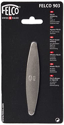 Felco Sharpening Tool (F 903) - Grey Hardened Steel Diamond Coated Sharpener Stone