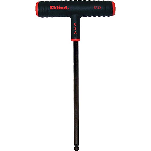 Eklind Tool 61810 5/32" Power-T T-Handle Ball-Hex T-Key Allen Wrench