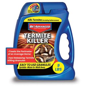 bioadvanced termite killer granules for insects, granules, 9 lb