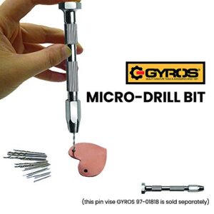 Gyros 45-10254 Carbon Steel Wire Gauge Drill Bit No.54