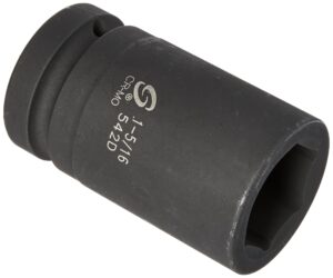 sunex 542d 1" drive deep 6 point impact socket 1-5/16"