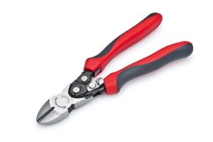 crescent 8" pro series diagonal compound action dual material cutting pliers - ps5429c