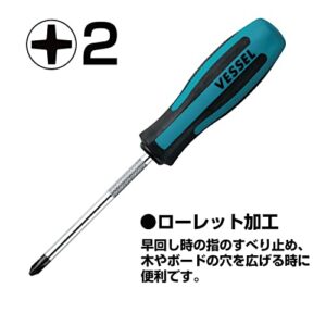 VESSEL® MEGADORA™ Screwdriver No.900 +2x100 JIS 900P2100J