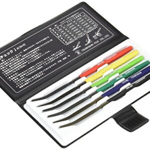 TSUBOSAN Japan-Hardness Tester Checker File HRC40-HRC65 Set of 6