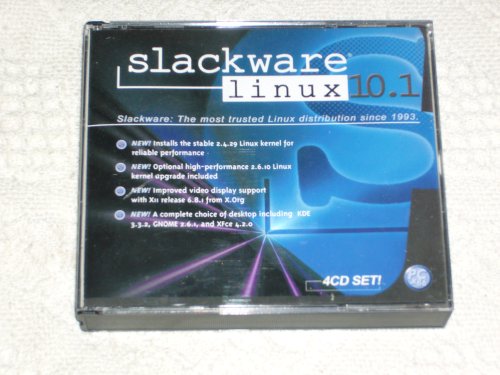 slackware linux 10.1 KDE & XFce Graphical Environments