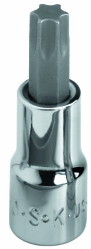 SK Hand Tool 42930 Torx T30 Drive Bit Socket, 1/4-Inch, Chrome